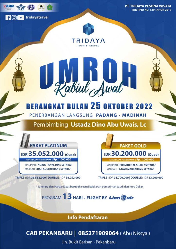 umroh-oktober-2022_tridaya | Riau Airlines